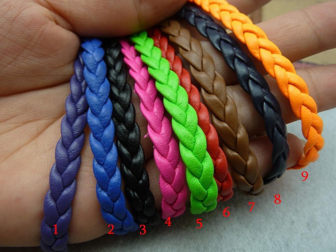 10m/1set8mm PU Flat Three Strand Rope Twist Rope Wire - Etsy