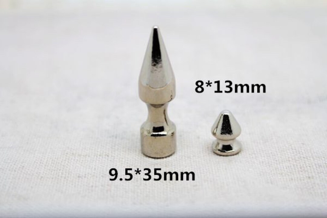 30 Sets Punk Rock Cone Studs: DIY Leather Crafts Rivets - Etsy