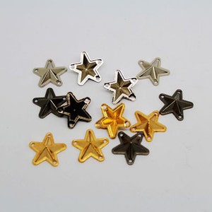 10set/15mm Hand Sewn Five-pointed Star Studs Rivets DIY Rivet - Etsy