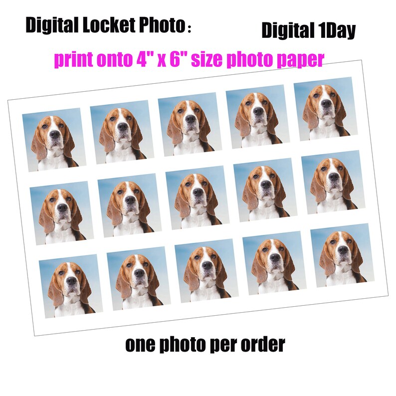 Custom Square Locket Prints,locket Photo Prints,square Locket Photo ...