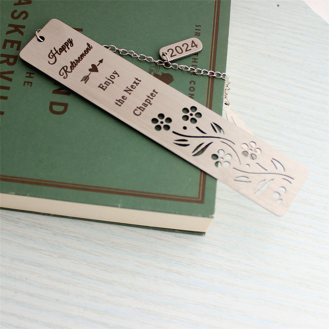 Retirement Gifts for Women Men 2024 Happy Retirement Bookmarks Teacher ...
