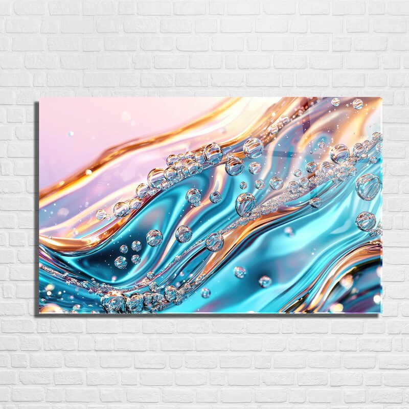 Extra Large Fluid Art - Etsy