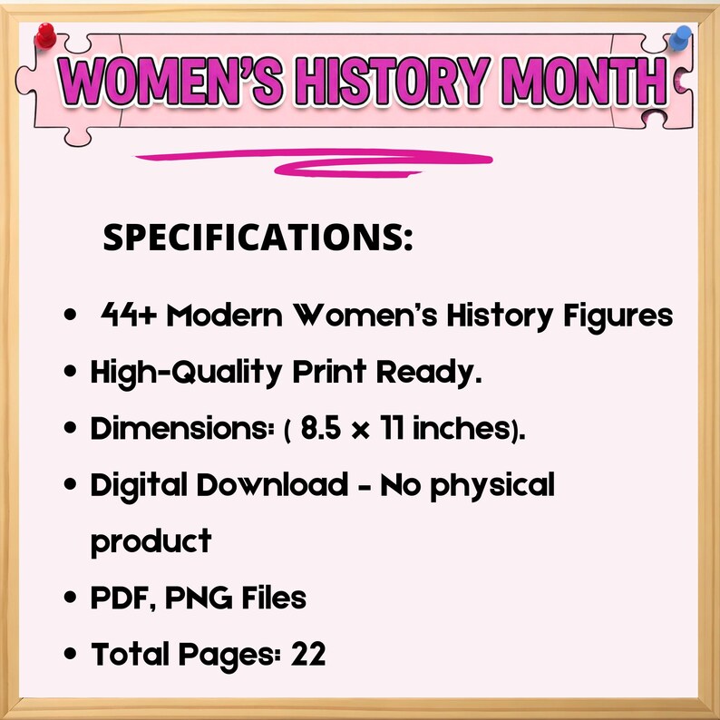 Women’s History Month Puzzles | Modern Women Leaders Matching Activity ...