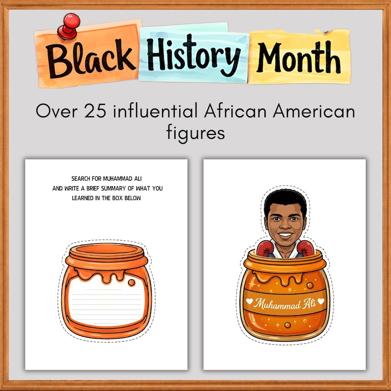 Black History Month Biography Posters | Creative Writing Craft ...
