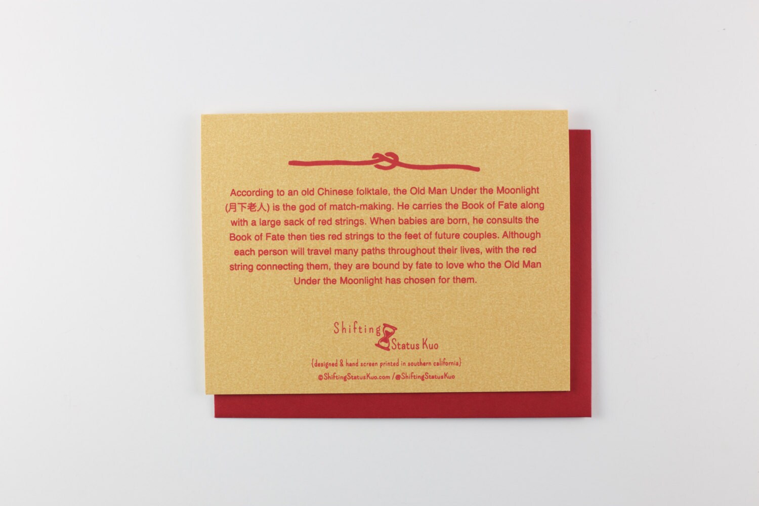 Red Heart String on Silver Screen Print Love Card - Etsy