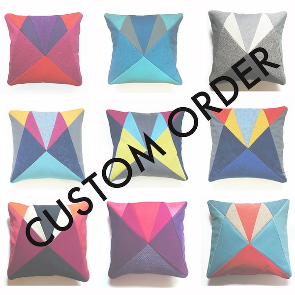 Patchwork Cushion - Etsy Australia