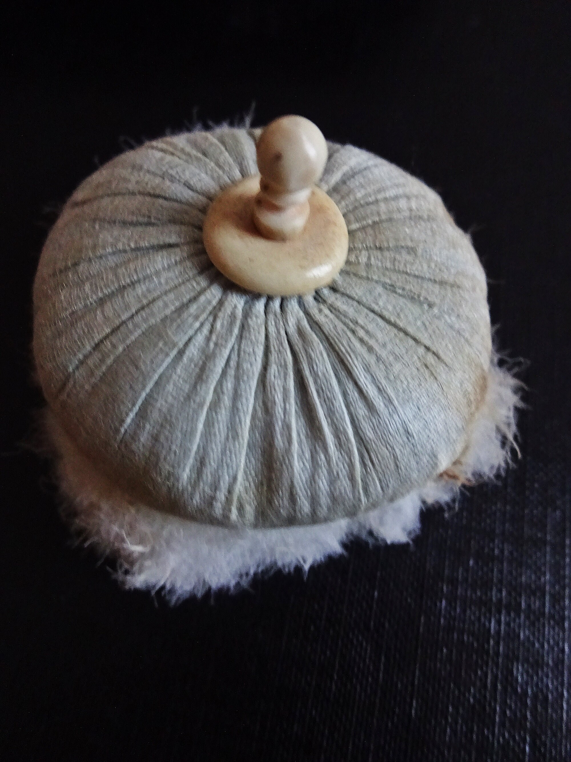 Swans Down Powder Puff Tiny Boudoir Dresser Puff Gathered - Etsy