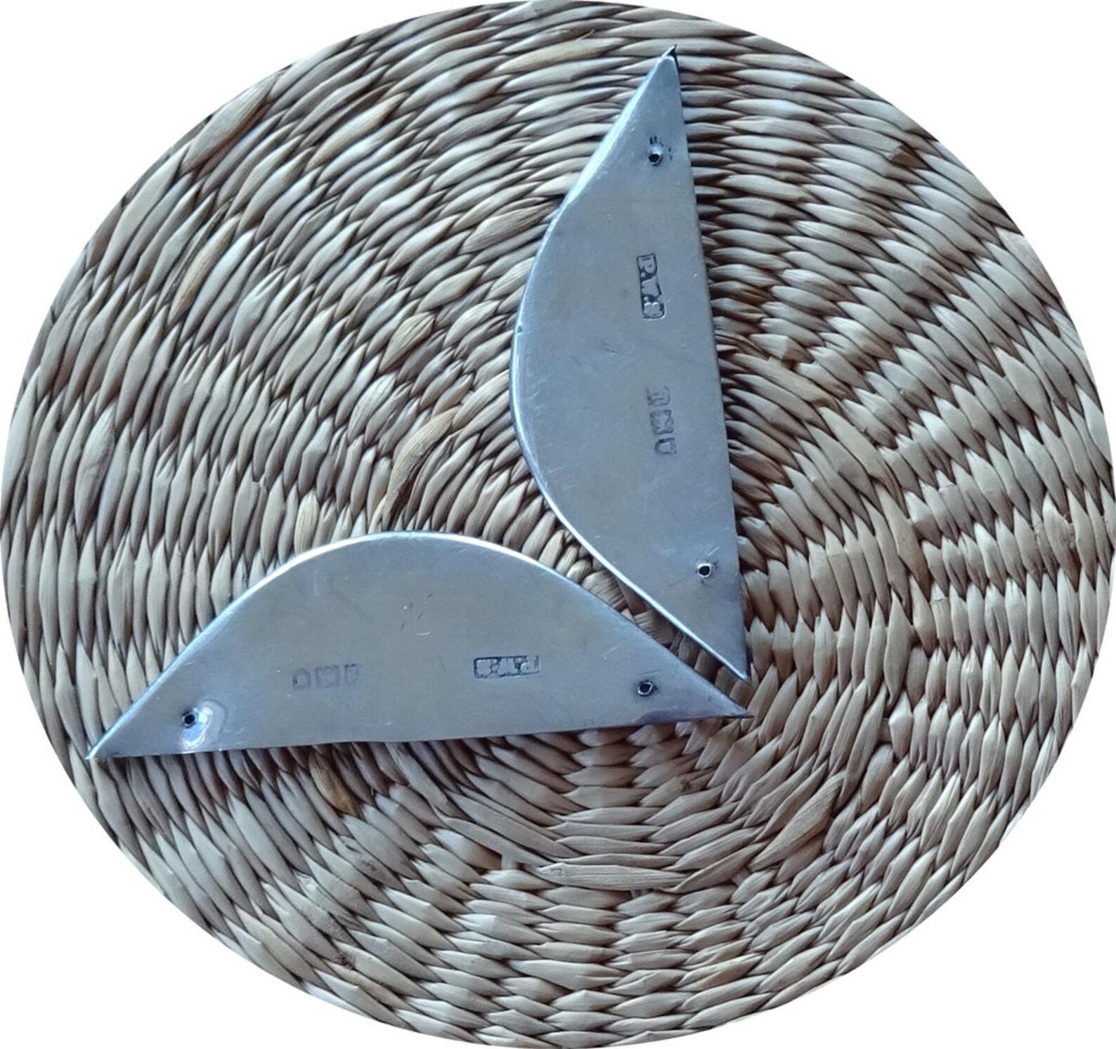 Silver Antique Silver 3 Antique Solid Silver Corners - Etsy