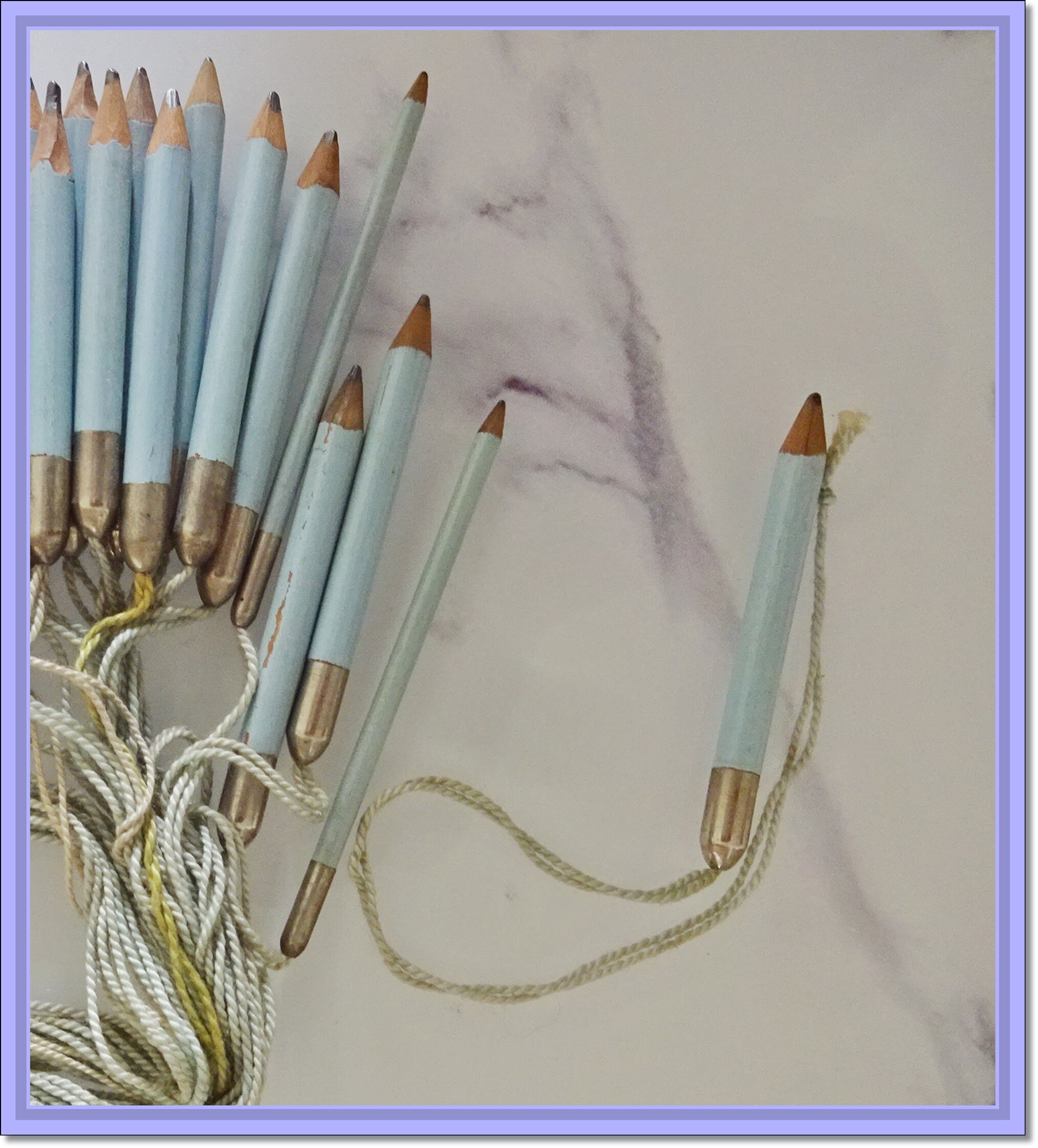 Pencils 5 Vintage Pencils Dance Card Pencil Set of 5 - Etsy