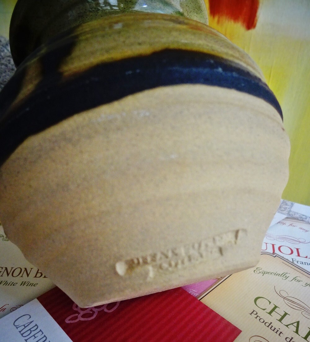 Scottish Pottery Studio Art Bud Vase Gerald Lyons Moffat - Etsy Ireland