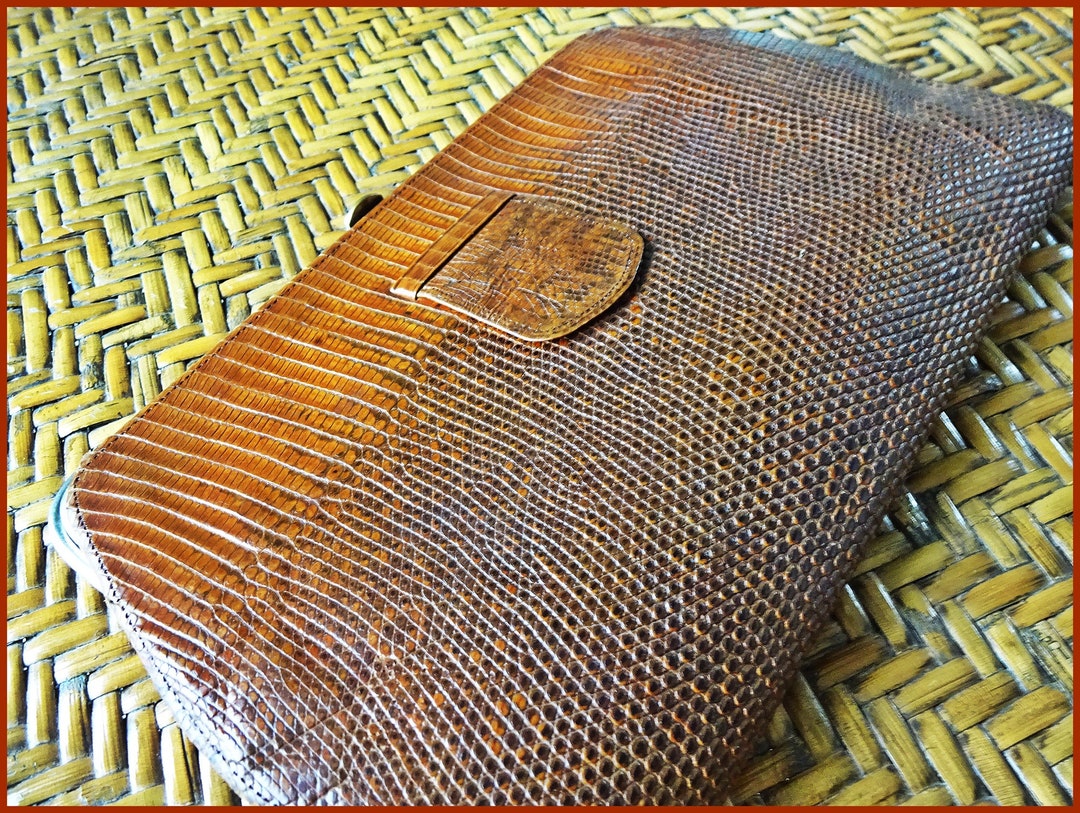 Vintage, Snakeskin, Clutch, Purse, Leathe Clutch, Vintage Phone Purse ...