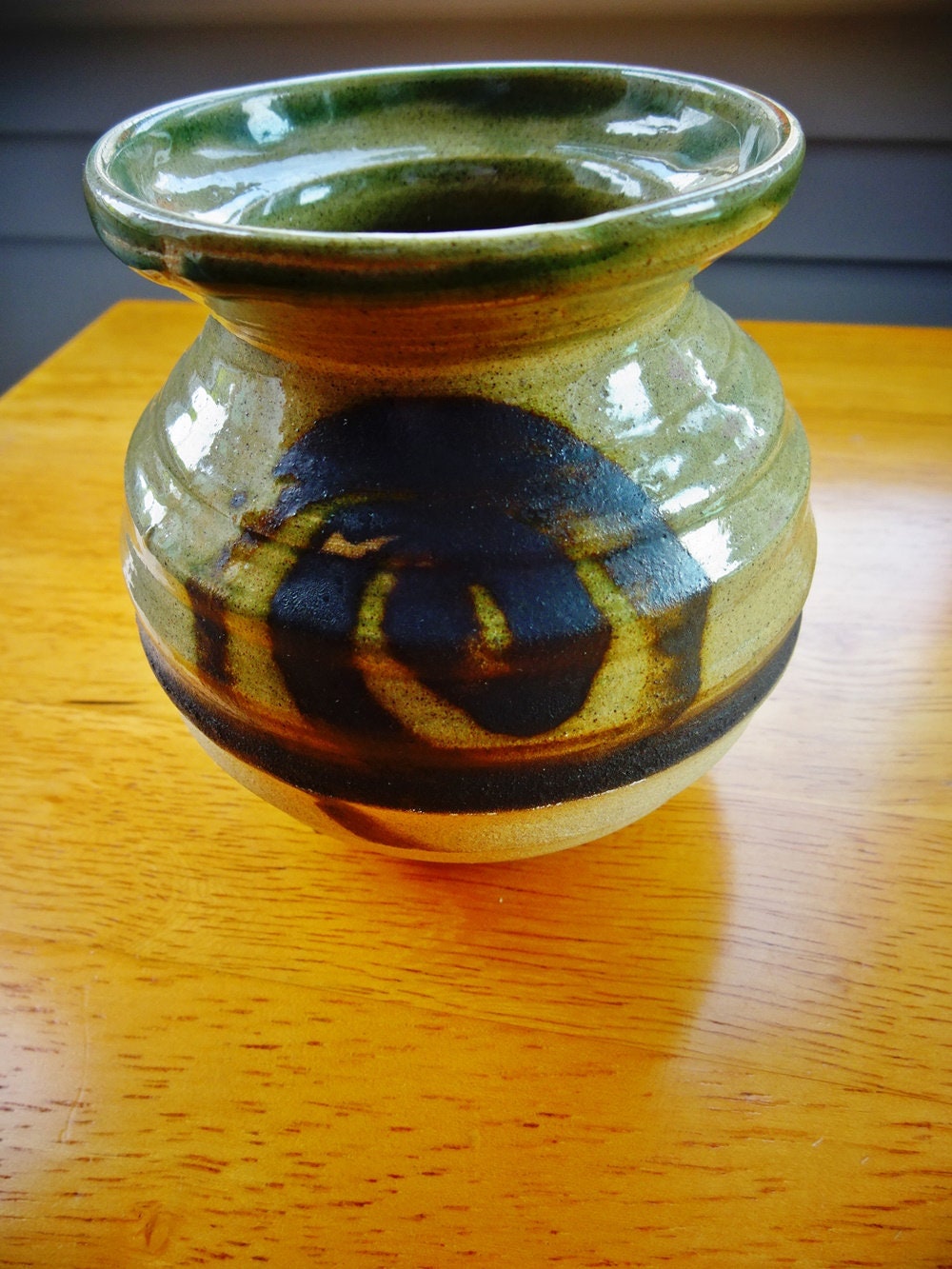 Scottish Pottery Studio Art Bud Vase Gerald Lyons Moffat - Etsy Ireland