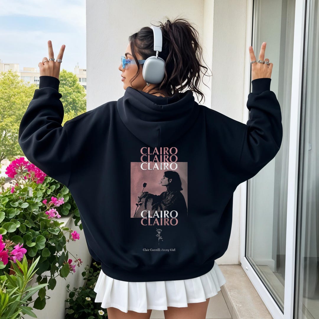 Clairo Hoodie - Pop Music Hoodie - Clairo Merch - Charm Album Hoodie ...