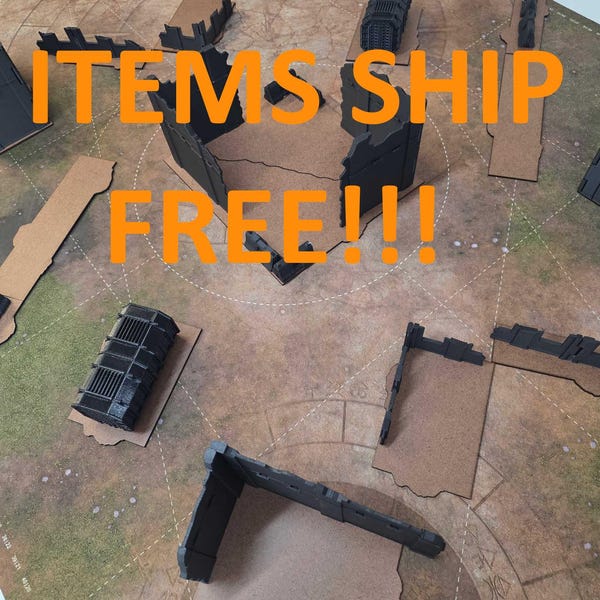 40k Terrain Templates - Etsy