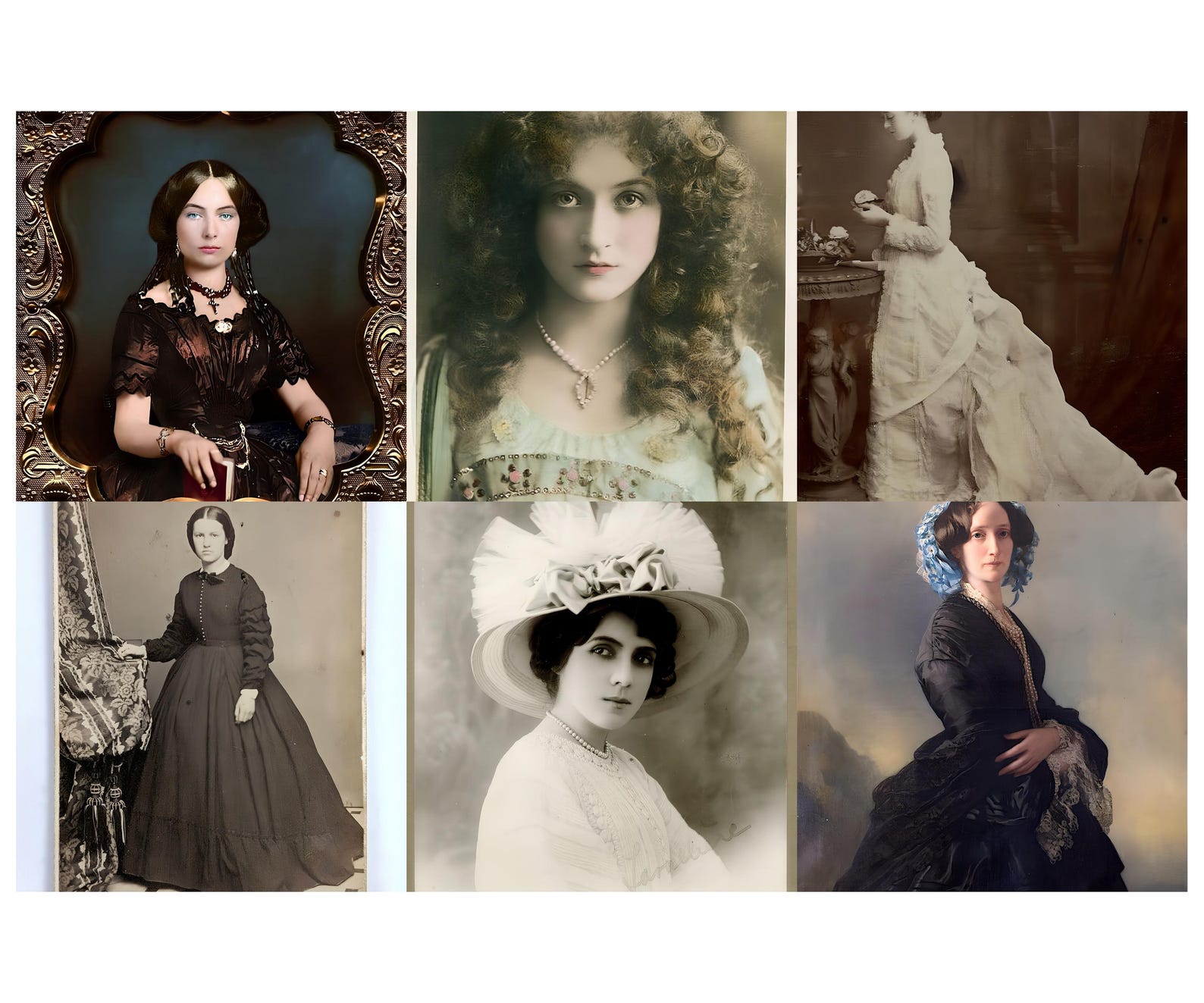 Vintage Victorian Women Portraits | Historical Photo Collection ...