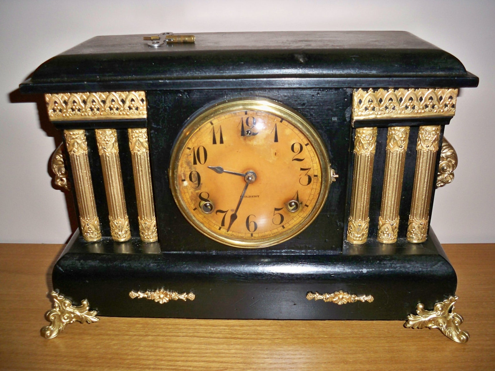 Antique 100 Years Old 1910 Gilbert Victorian 8 Day Windup | Etsy