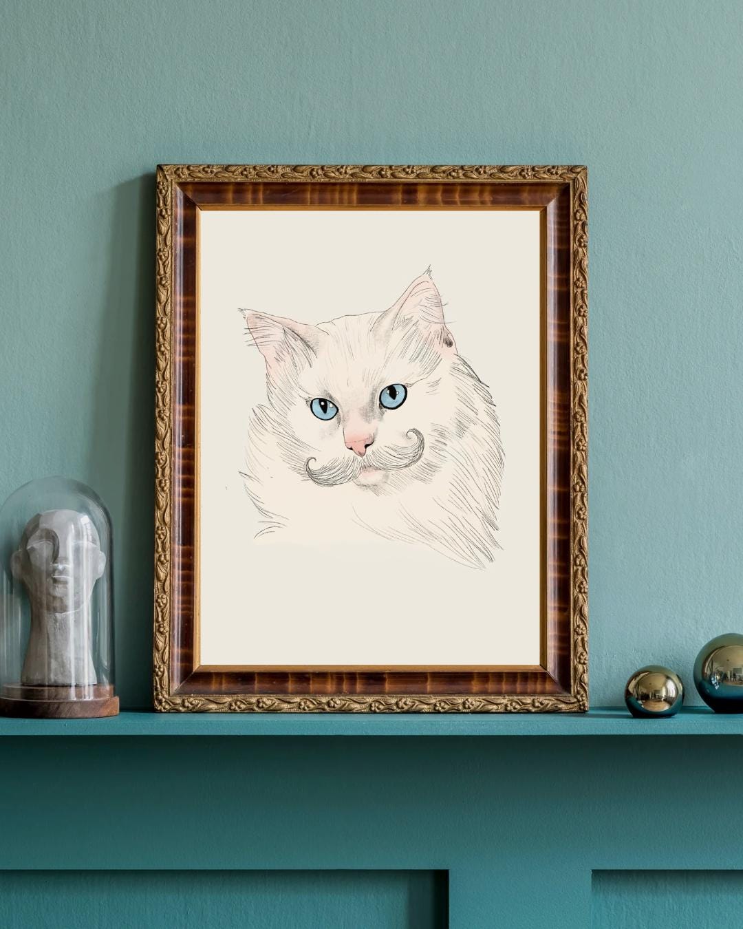 Fancy Gentleman Cat - Etsy