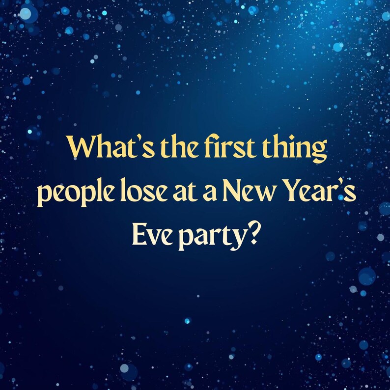 New Year’s Eve Dark Humor Trivia, 40 Funny Adult Party Questions. NYE ...