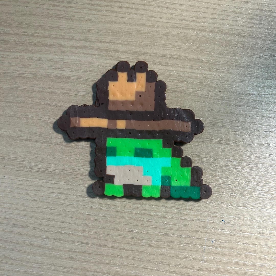 Perler Bead Cowboy Frog - Etsy