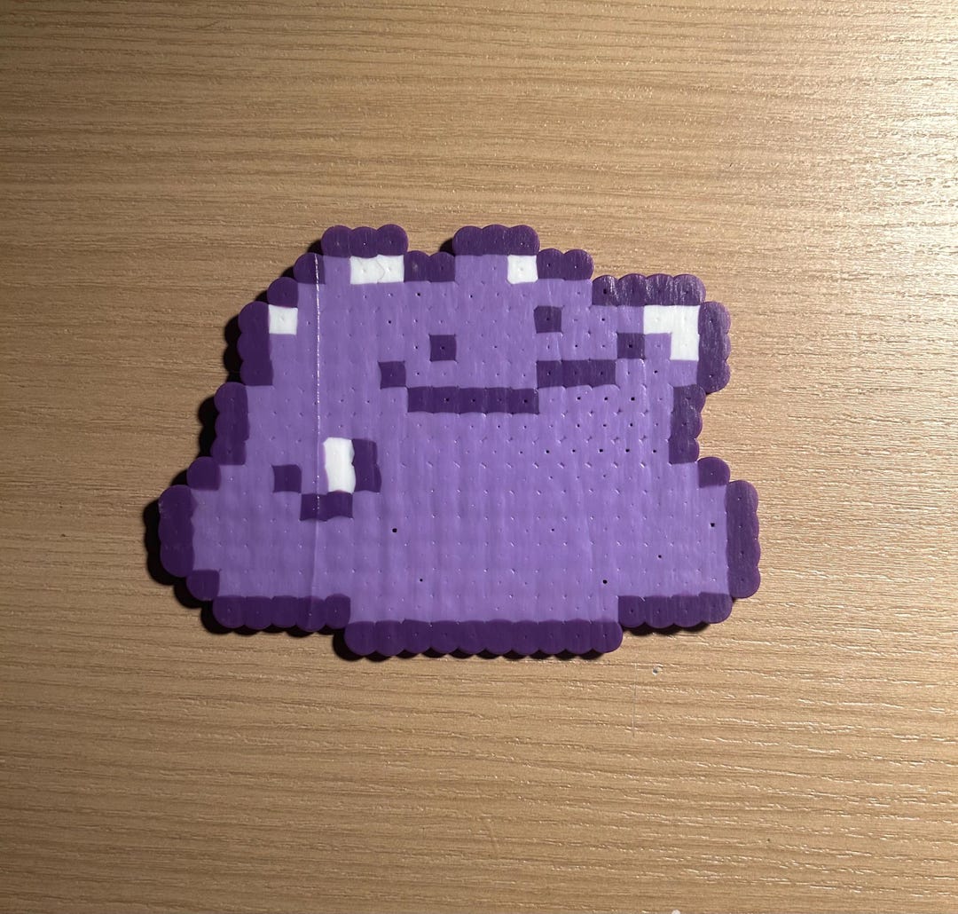 Perler Bead Ditto - Etsy