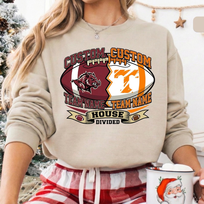 Family Divided Sweatshirt - Etsy