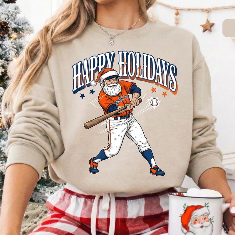 Astros Sweatshirt Christmas - Etsy