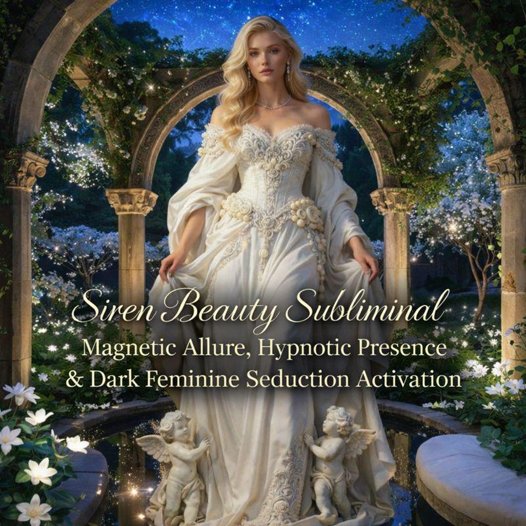 Siren Beauty Subliminal – Magnetic Allure, Hypnotic Presence & Dark ...