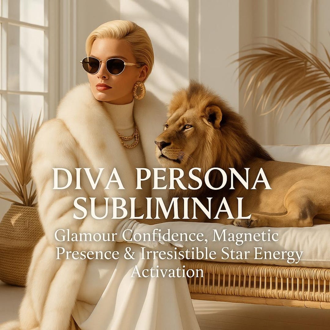 Diva Persona Subliminal – Glamour Confidence, Magnetic Presence ...