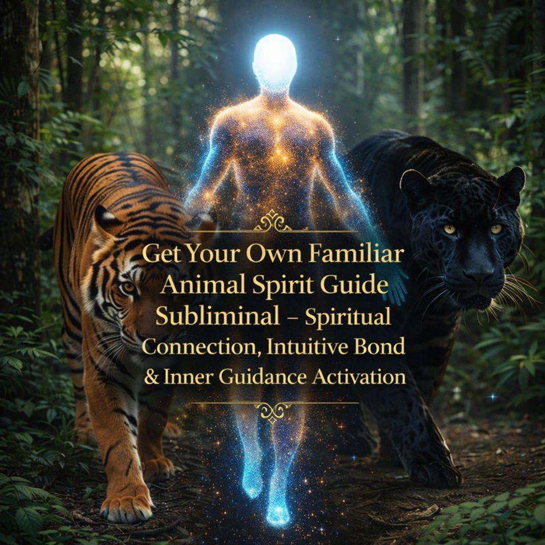 Animal Spirit Guide Subliminal – Intuitive Connection & Inner Guidance ...