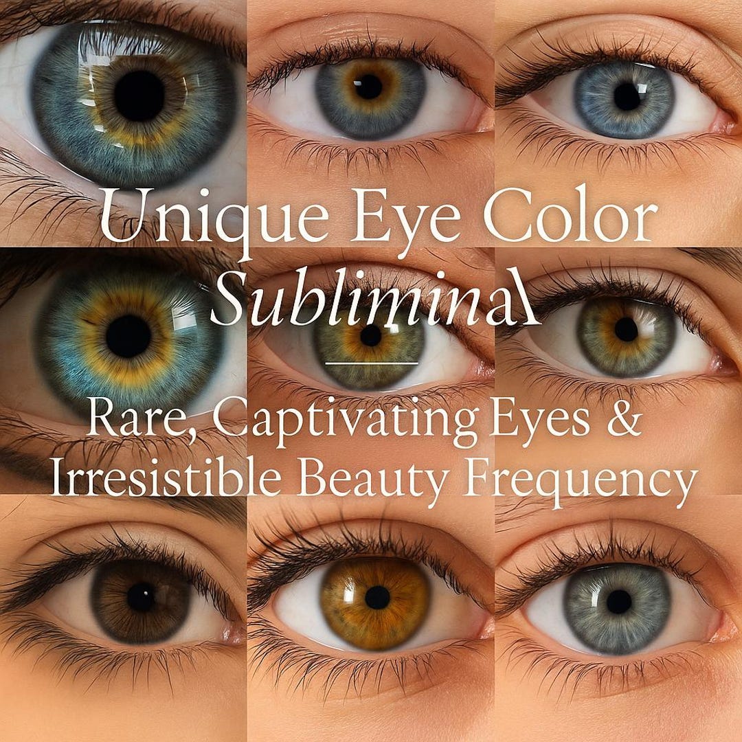 Unique Eye Color Subliminal – Rare, Captivating Eyes & Irresistible ...