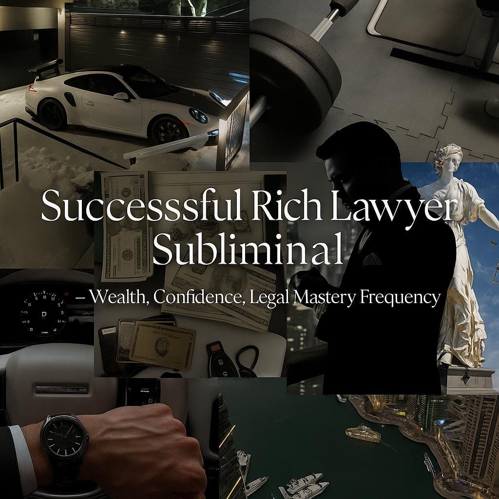 Successful Rich Lawyer Subliminal – Wealth, Confidence Legal Mastery ...