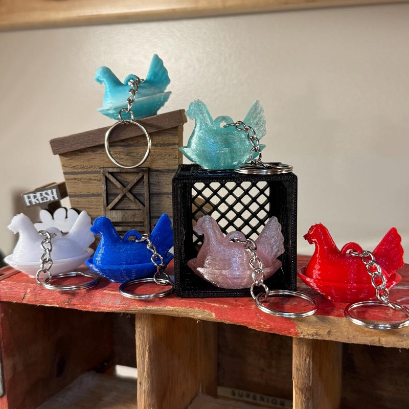 Hens on a Nest Mosser - Etsy
