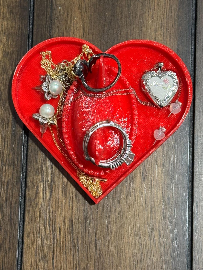 Indiana - Inspired Hen on Nest HON Heart Shaped Trinket Dish - Etsy