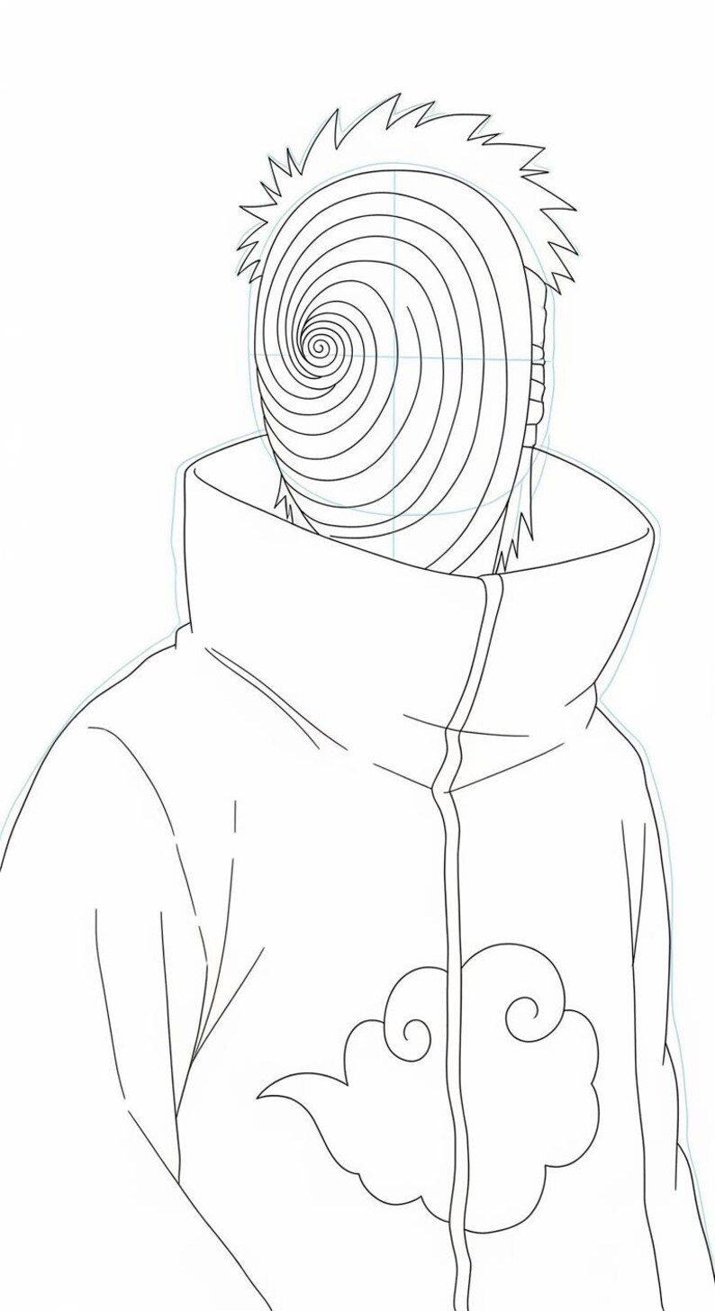 Naruto Anime Coloring Book With 100 Pages for Kids, Adults and ...