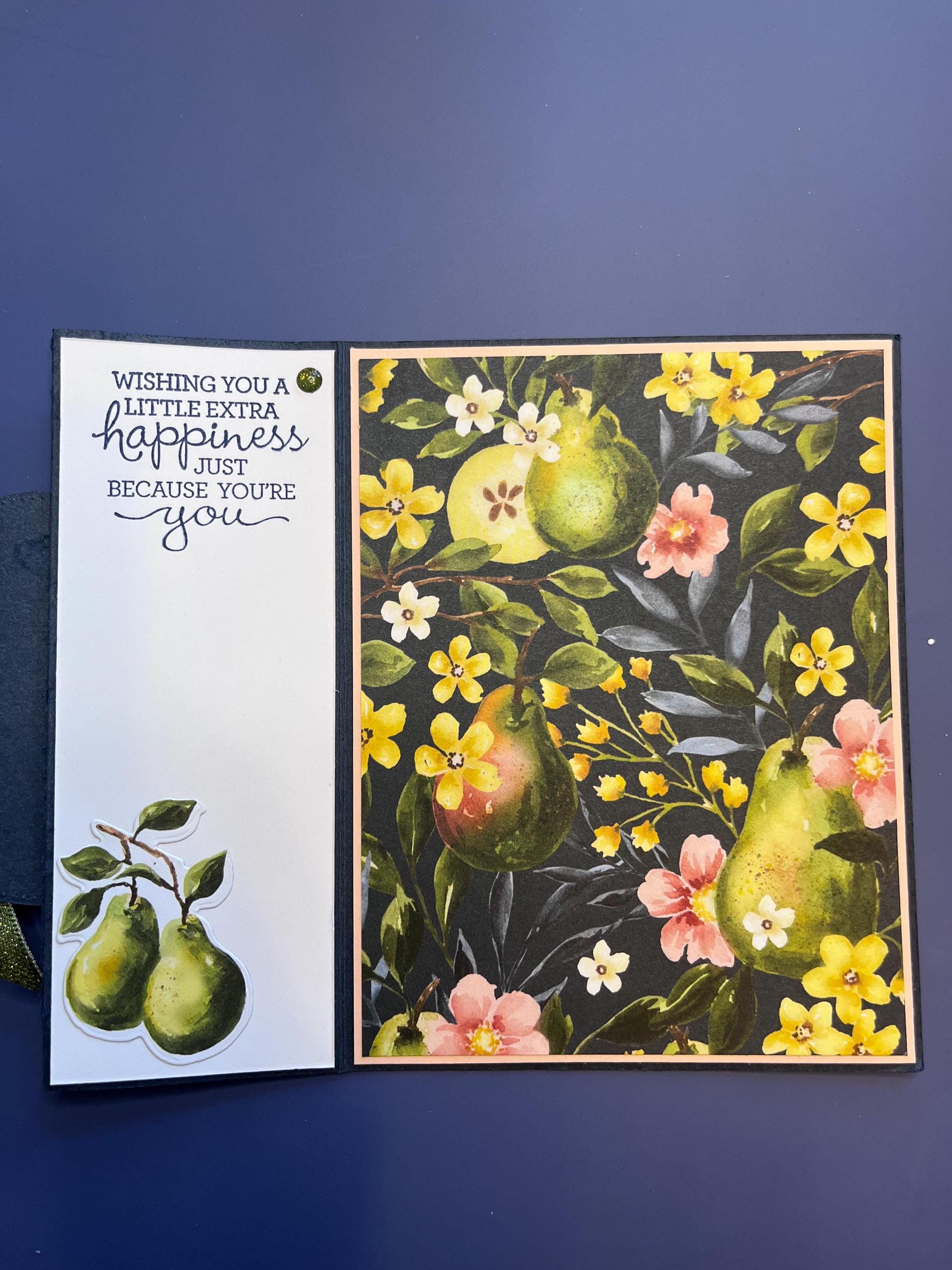 Stampin' Up! Birthday Pear Card - Etsy