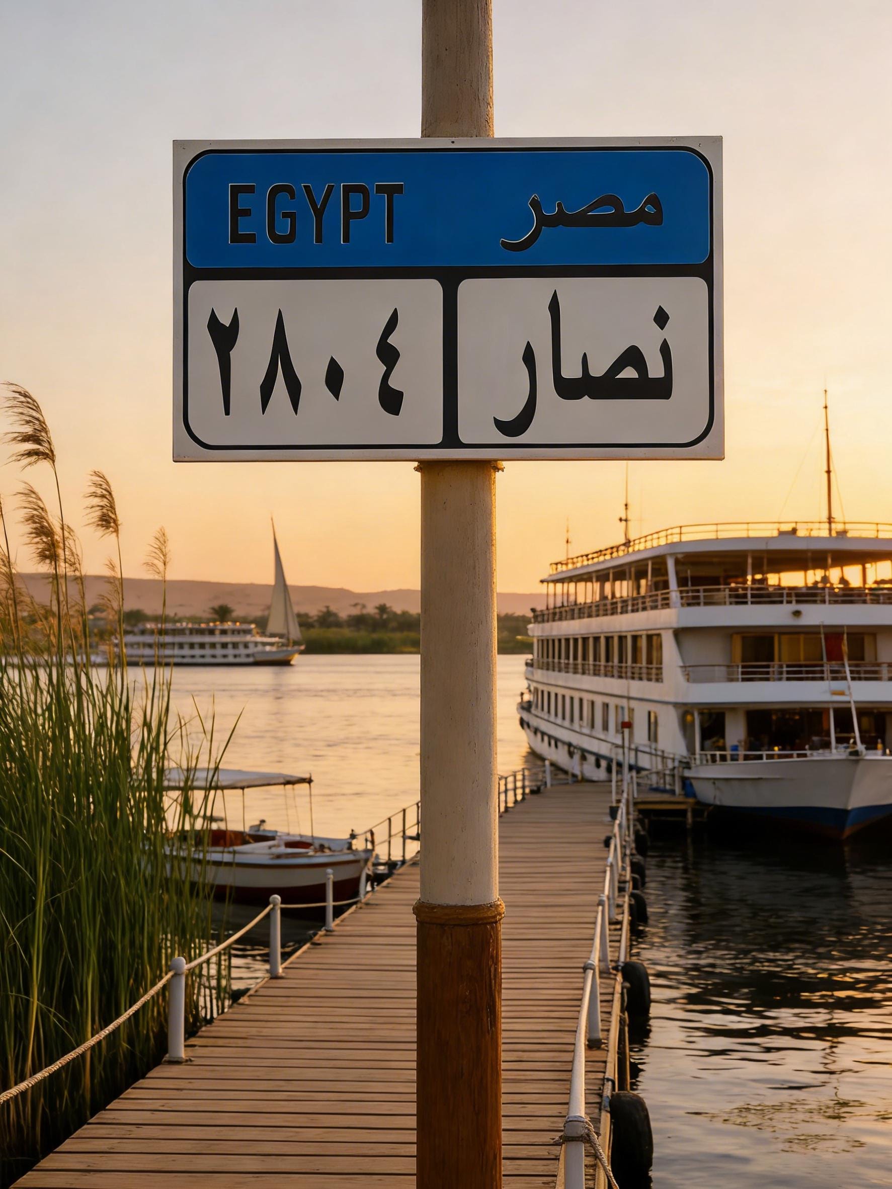 Custom Egypt License Plate Wall Decor | Personalized Arabic Street Sign ...
