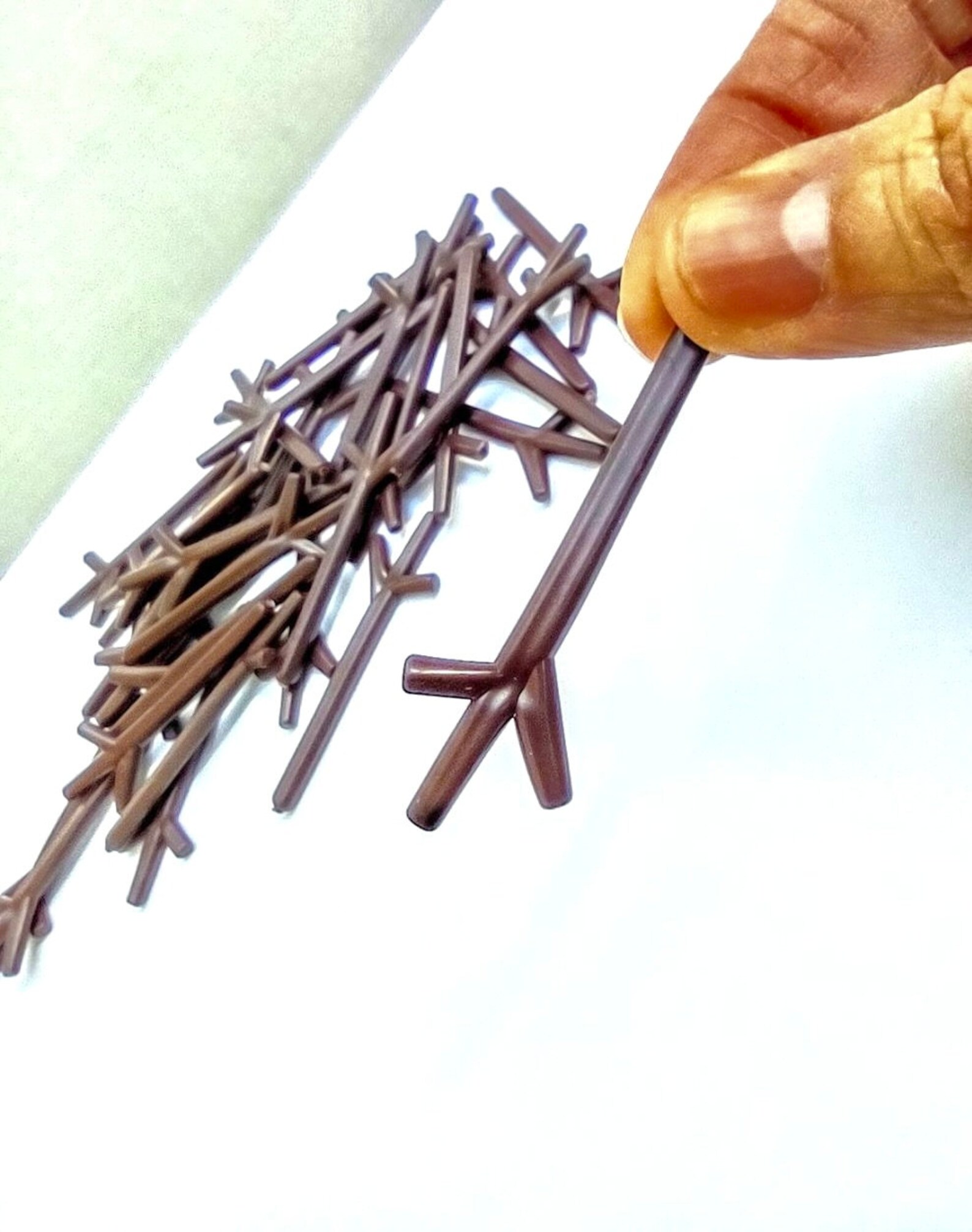 Miniature Plastic Snowman Twig Arms- Perfect for Snowman Christmas and ...