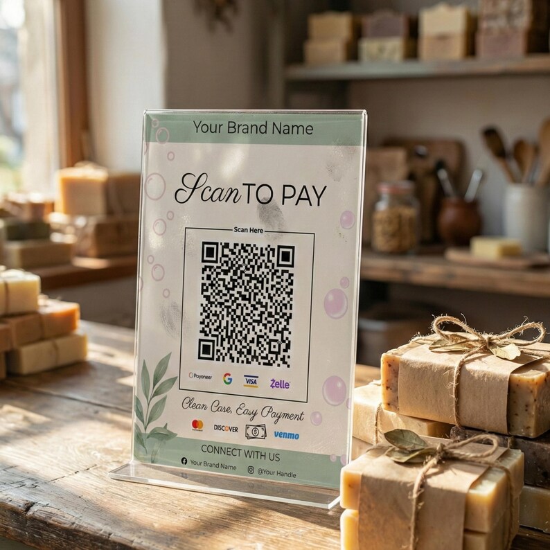 Printable Soap Label Canva Template | Custom Soap Labels Design | Scan ...