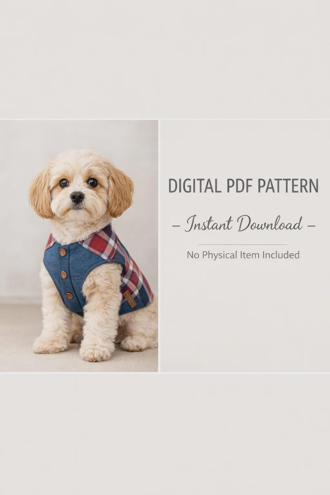 Beginner Dog T-shirt Sewing Pattern | XS-XXL (PDF Download) - Etsy
