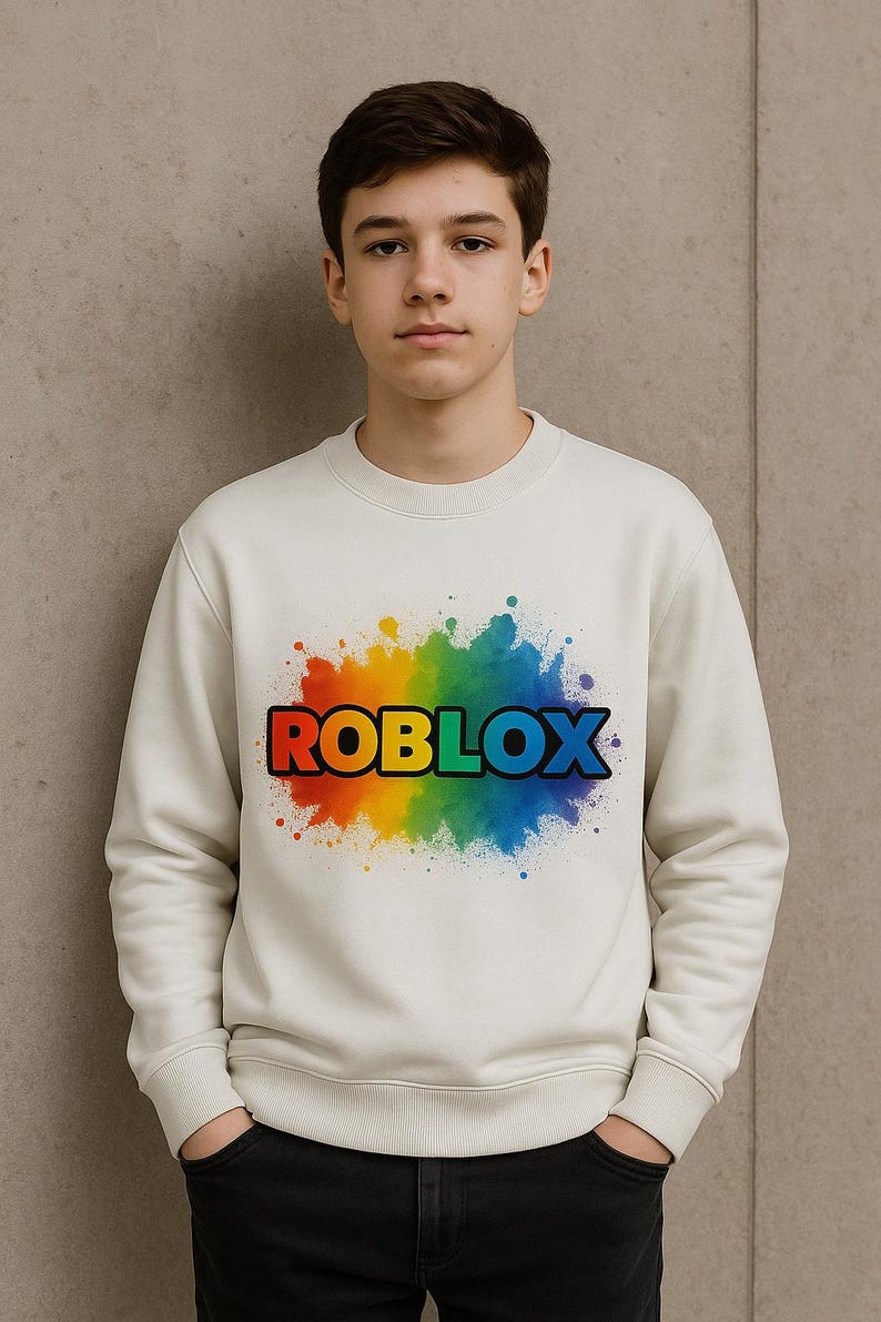 The Roblox Logo Crewneckf Printable Clipart Pack: Transparent ...