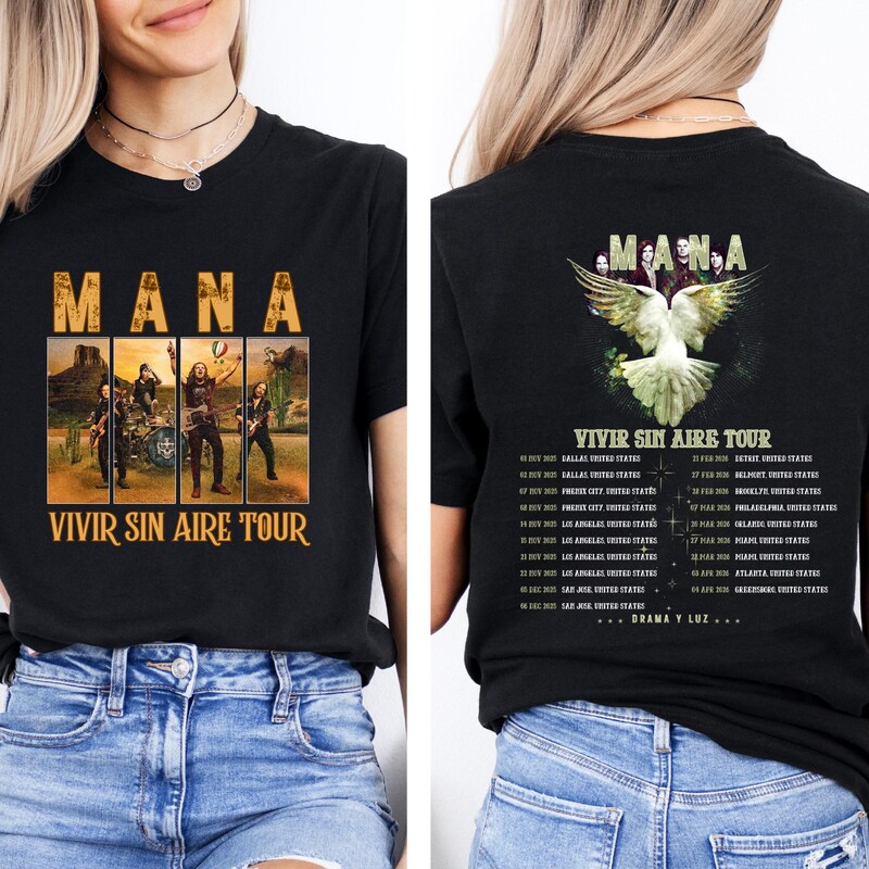 Mana Band Tour 2025 - Etsy