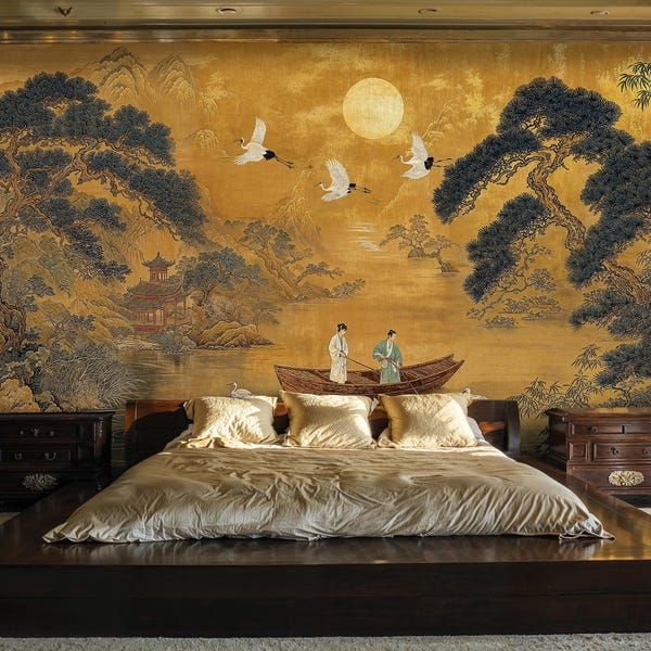 Chinese Wallpaper - Etsy UK