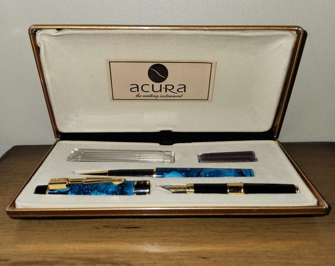 VINTAGE FOUNTAIN PEN Also Ball Point Pen From Acura Writing Instruments ...