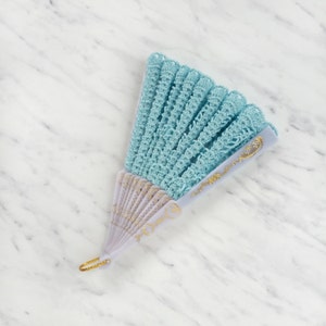 Blue Lace Hand Fan, Regency Era Hand Held Fan, British Regency Bridal ...