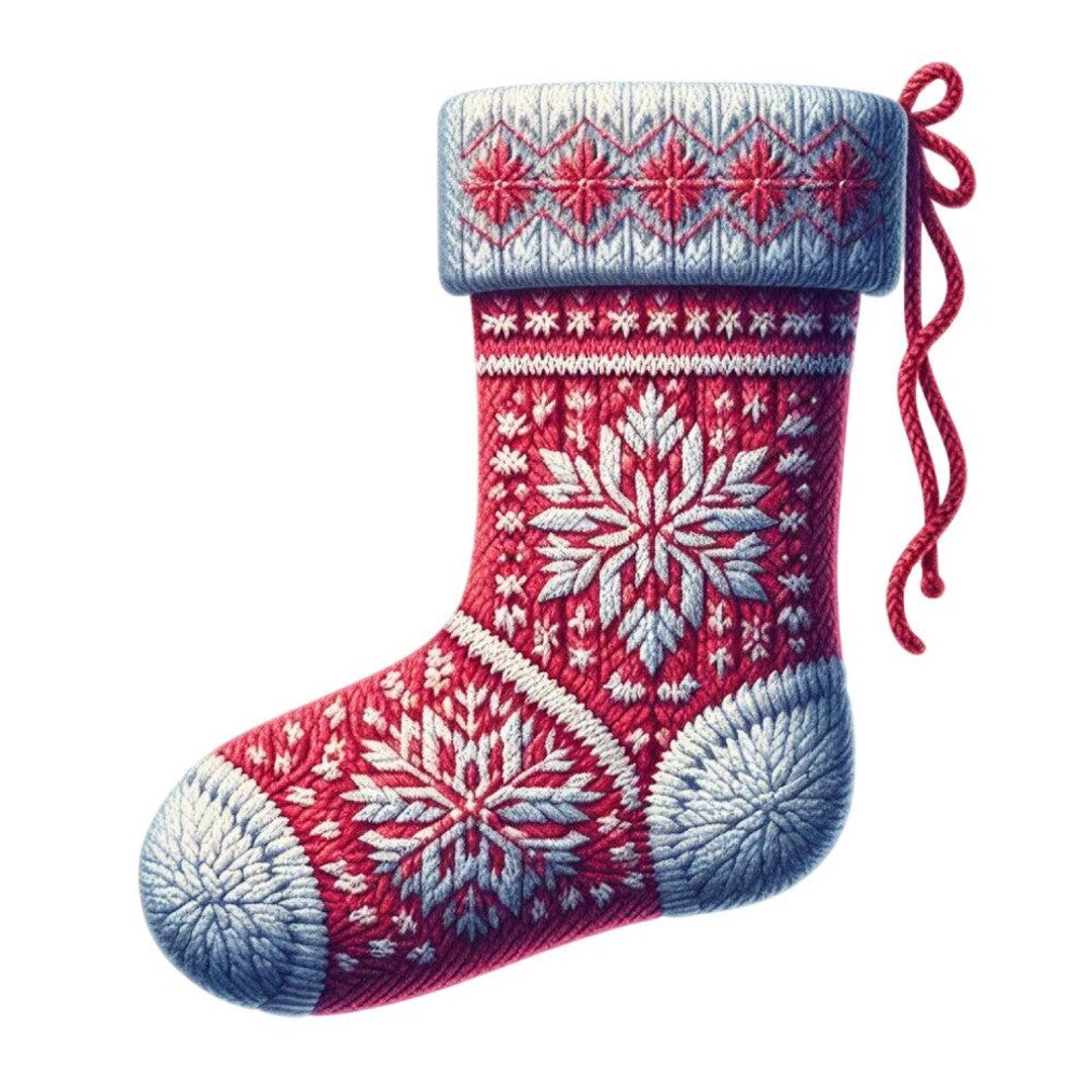 Cartoon Christmas Stockings Fabric Panel 5 - Etsy