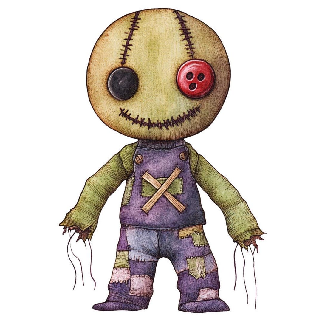 Colorful Voodoo Dolls Fabric Panel 24 - Etsy