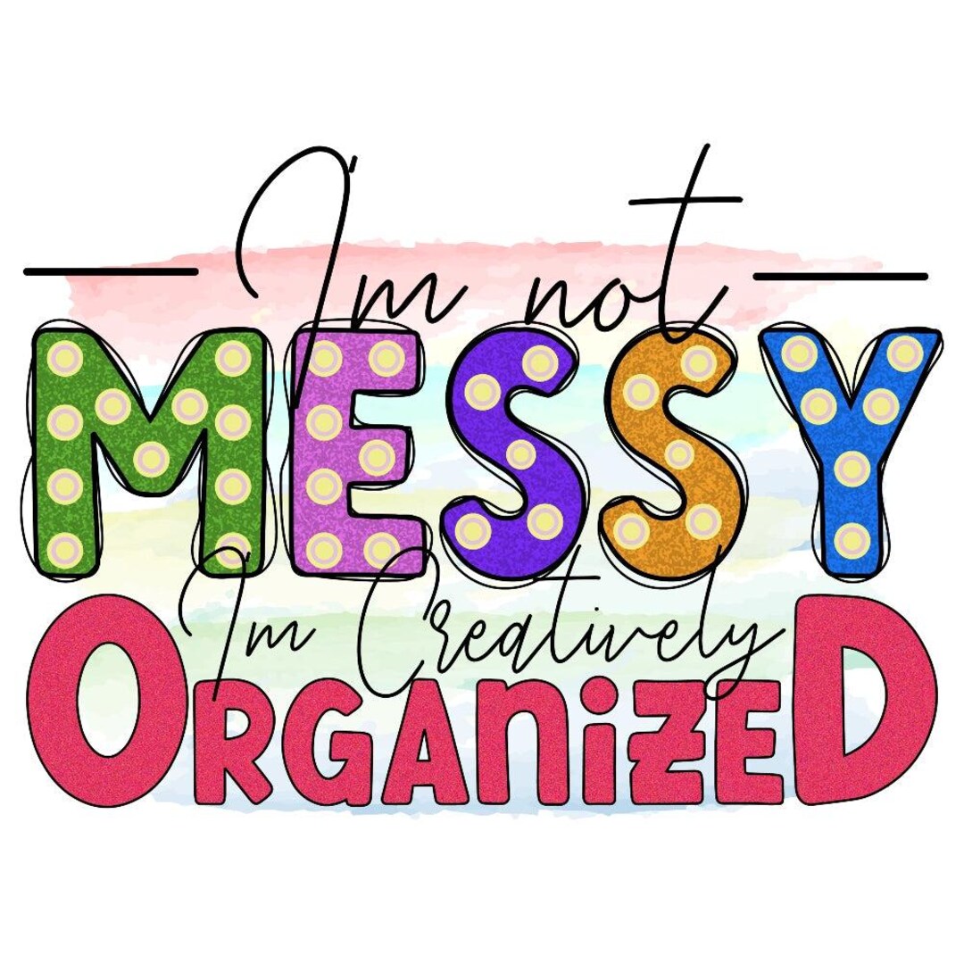 Not Messy Fabric Panel - Etsy