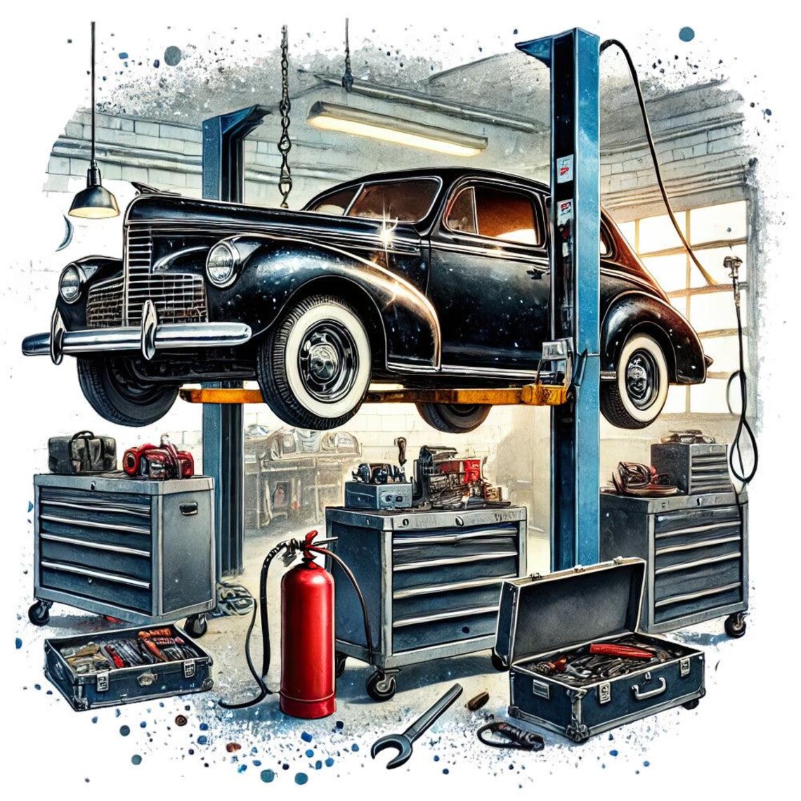Mechanics Fabric Panel 4 - Etsy