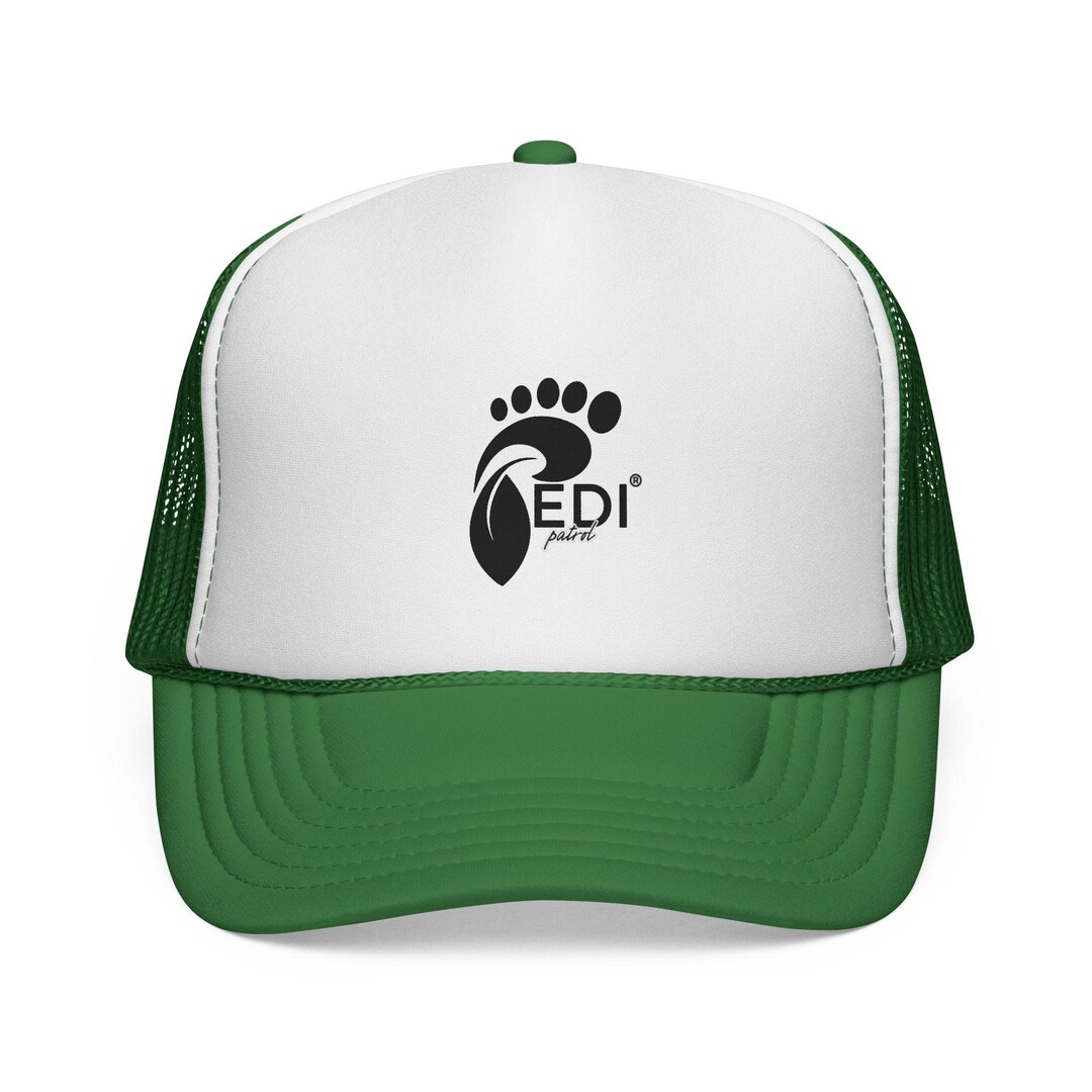 Pedi Patrol Signature Logo Trucker Cap, Casual, Stylish Hat for Outdoor ...