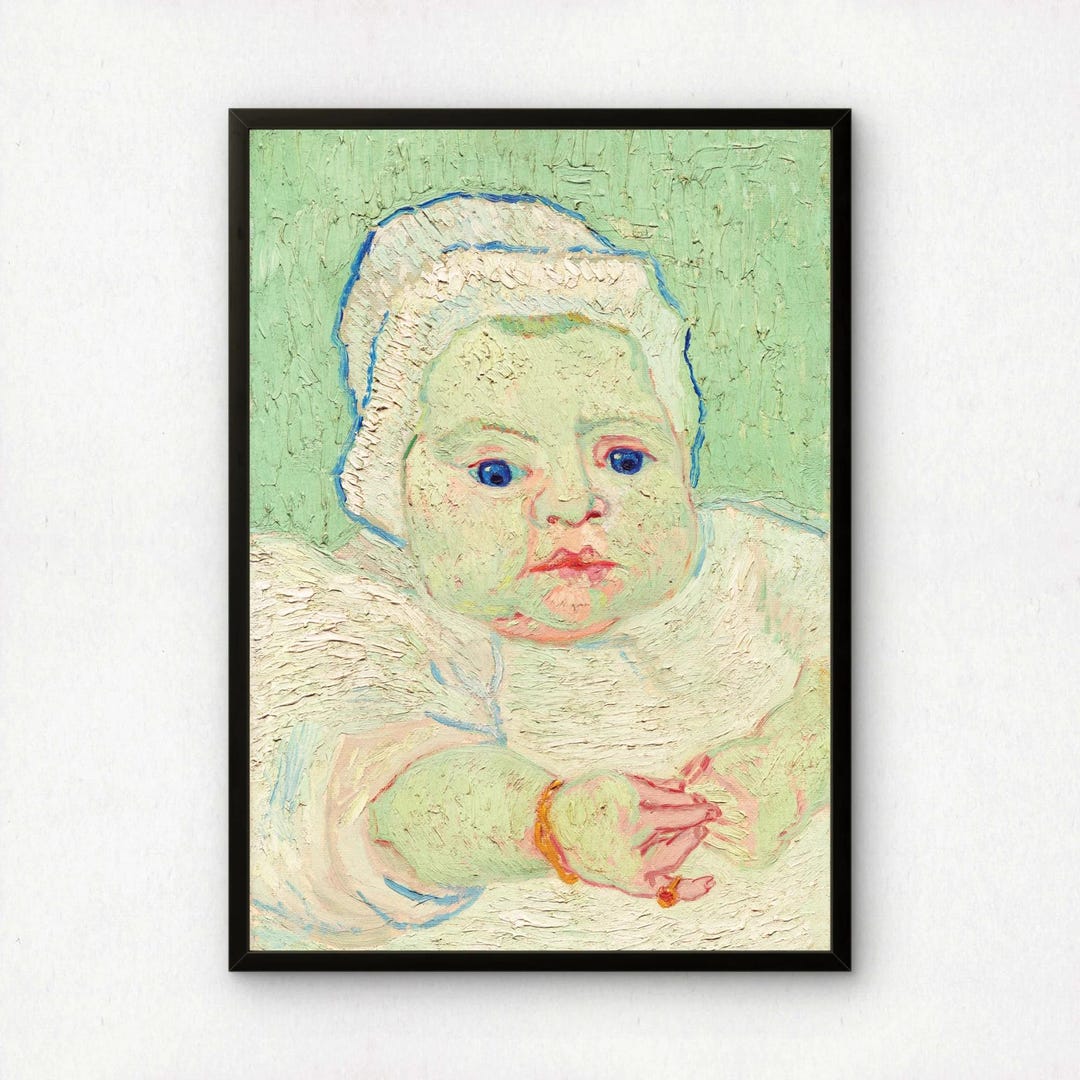 Van Gogh "roulin's Baby" Art Print | Museum Quality Giclée - Etsy
